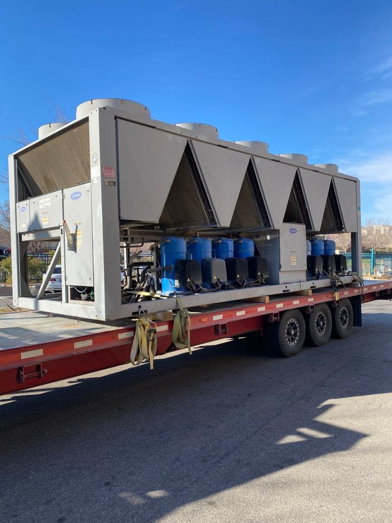 170 Ton Air Cooled Carrier Chiller – Equipment Surplus List